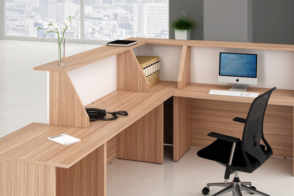 Banque d'accueil Muse - Achat mobilier accueil entreprise - 246,00€