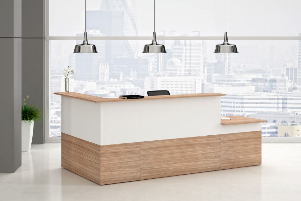 Banque d'accueil Muse - Achat mobilier accueil entreprise - 246,00€