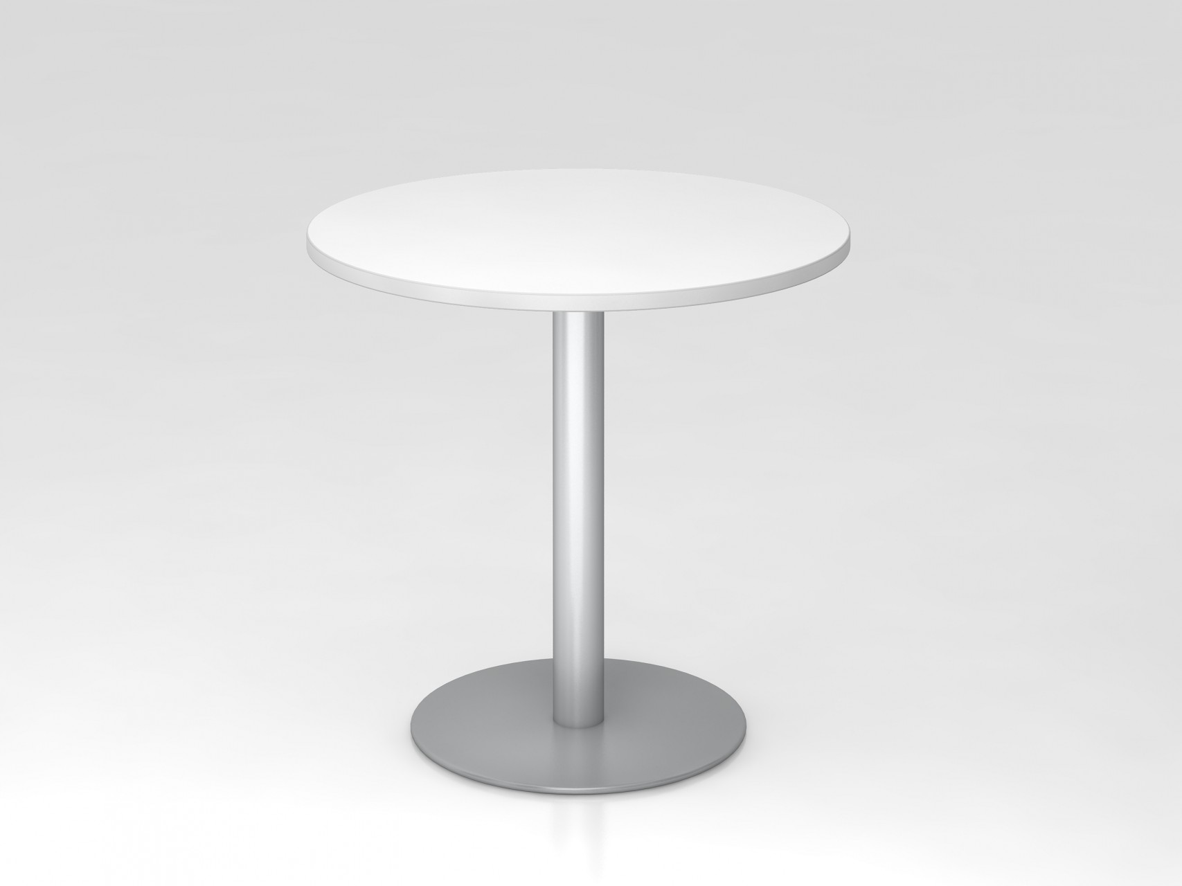 Table de réunion ronde 80 cm